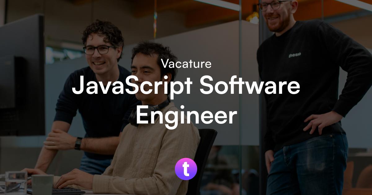 Thesio zoekt een JavaScript Software Engineer